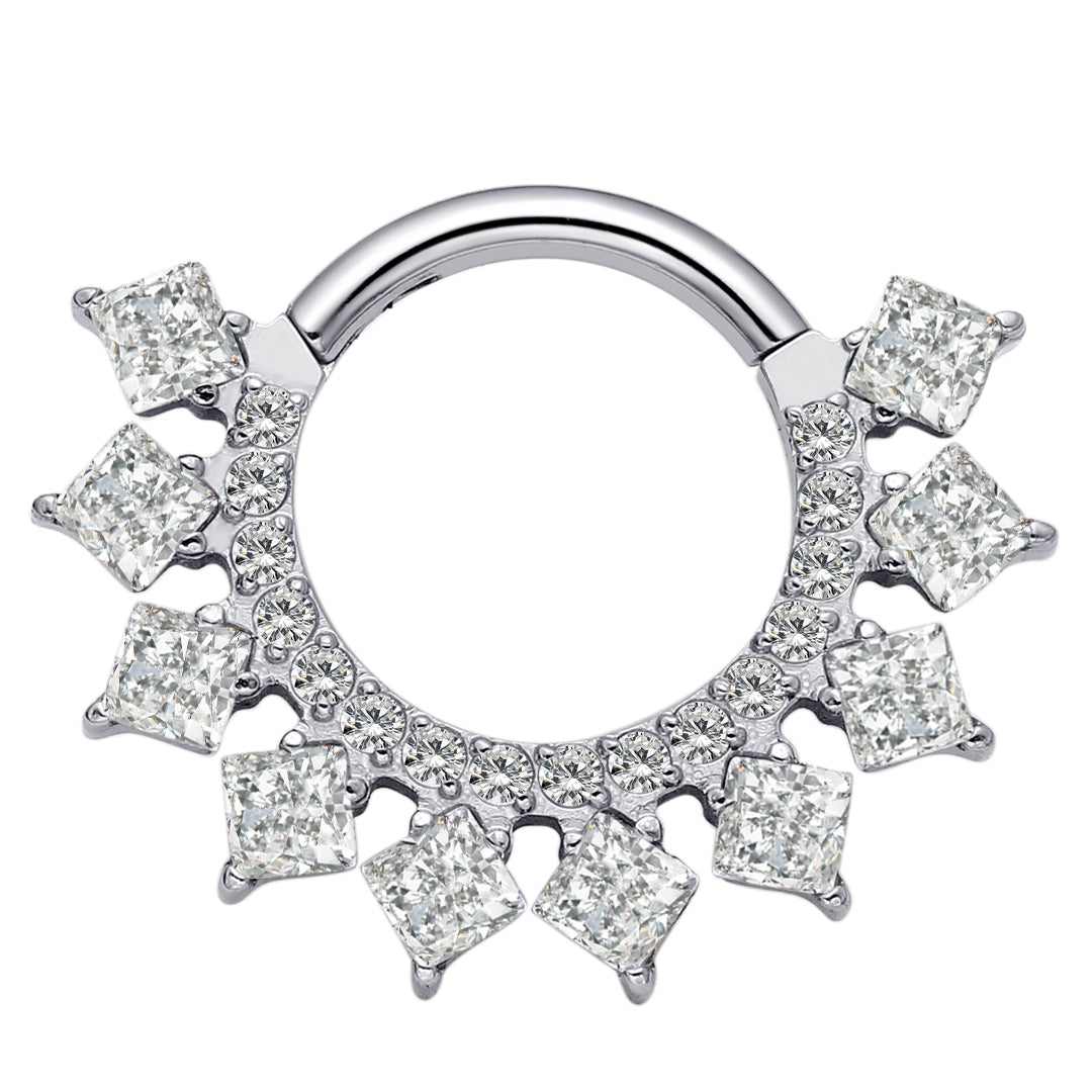 Titanium Lotus Leaf Hinged Segment Ring 1.2mmx8mm – Black Betty Design