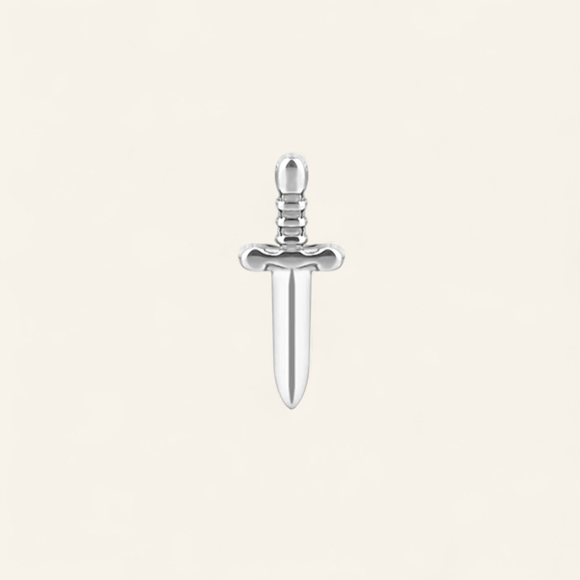 The Titanium Dagger Stud Top – Black Betty Design